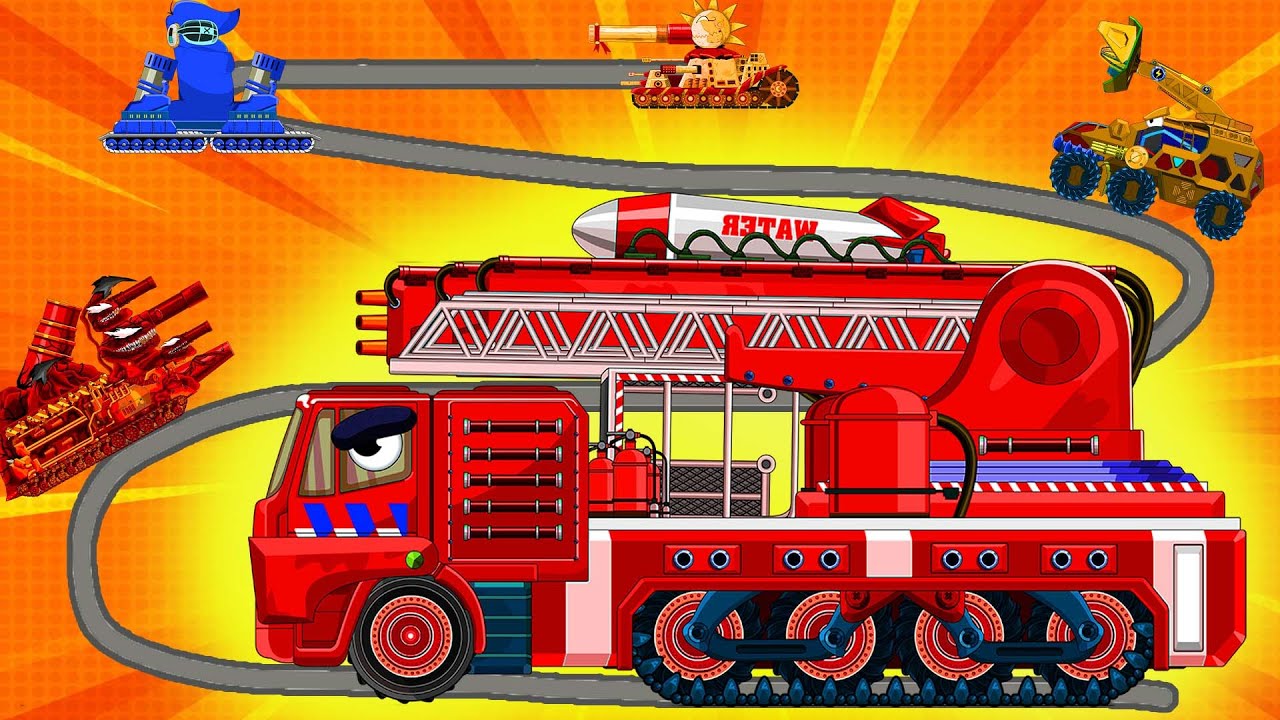 ADVENTURES OF POWERFULL TANK MONSTERS | Cartoons about tanks - YouTube