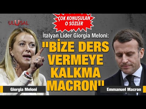 İtalyan lider Meloni: \