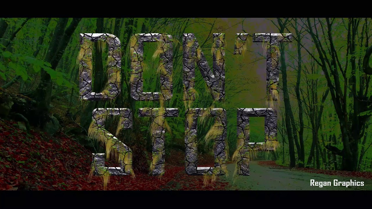 3d text 2020 - YouTube