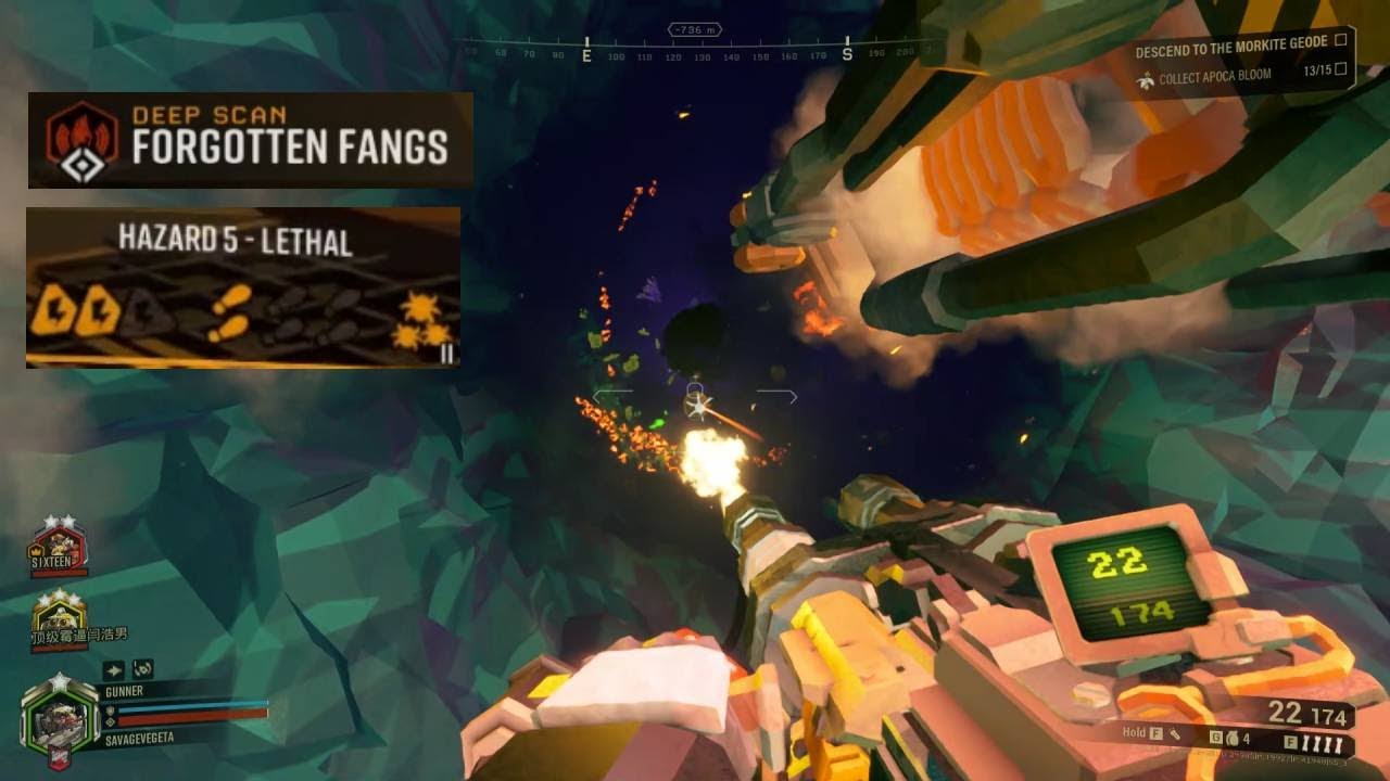 Deep Scan - Deep Rock Galactic - Gunner Gameplay - YouTube