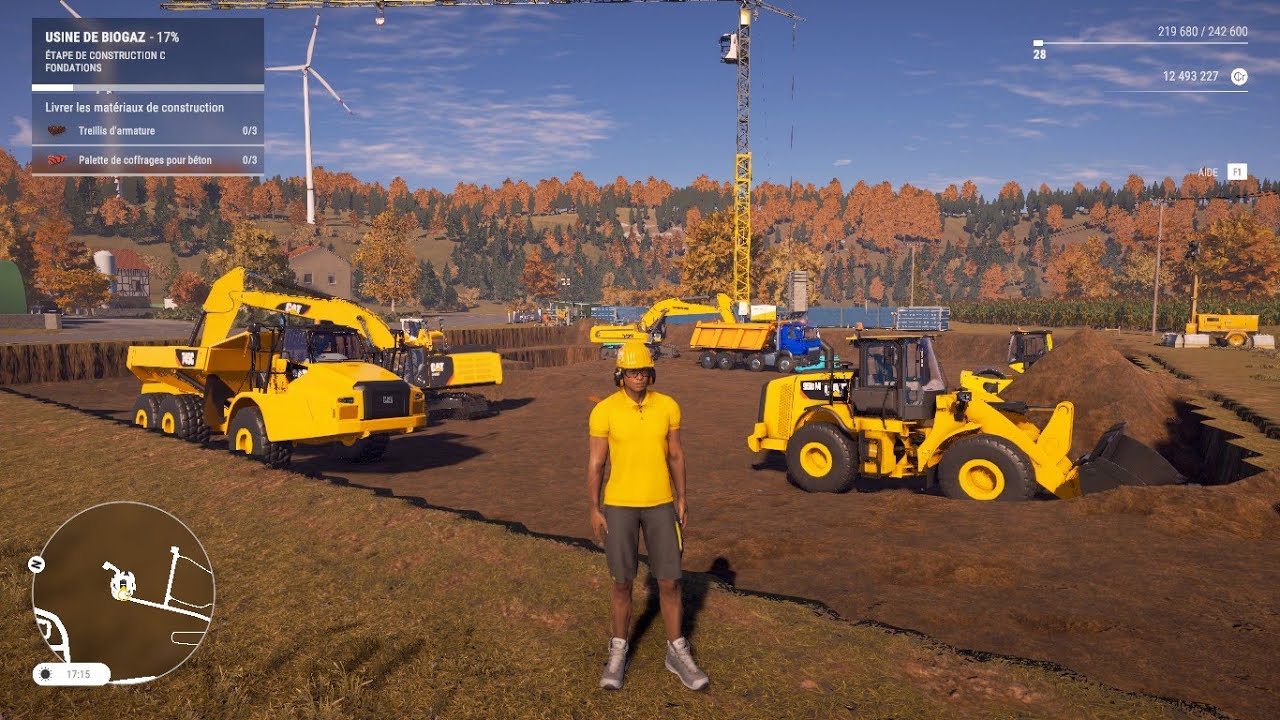 Construction simulator 22 PC - YouTube