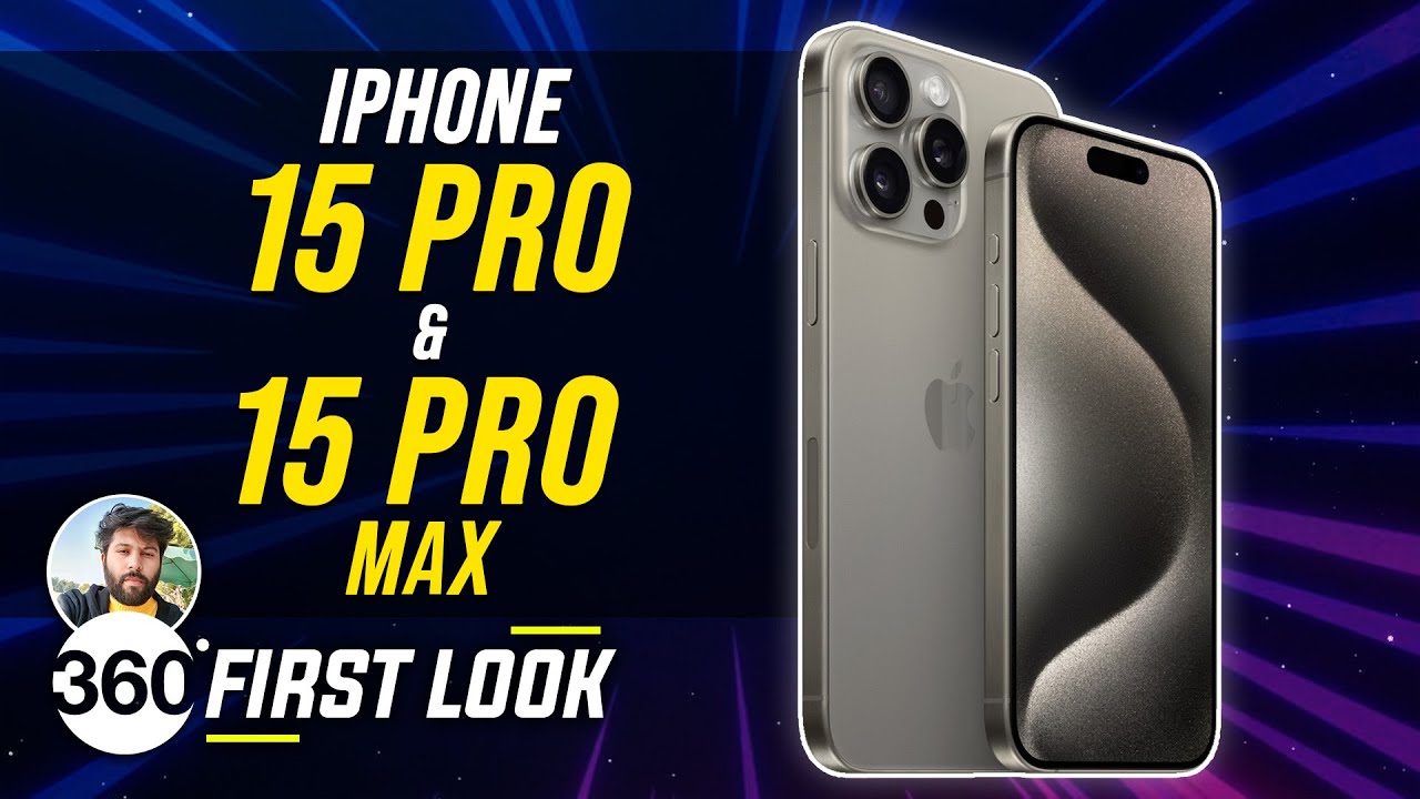 Hands-on with iPhone 15 Pro & iPhone 15 Pro Max - YouTube