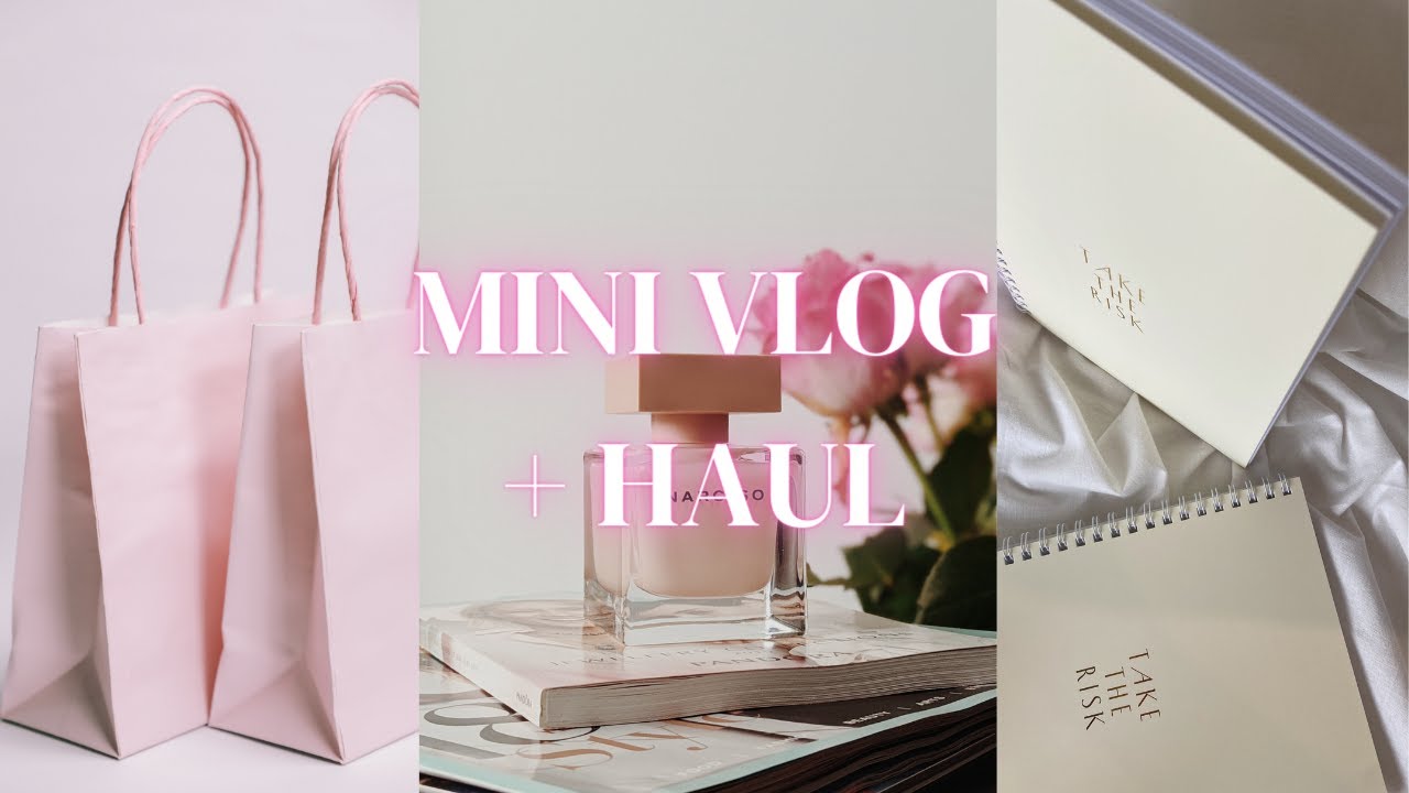 Mini vlog+haul - YouTube