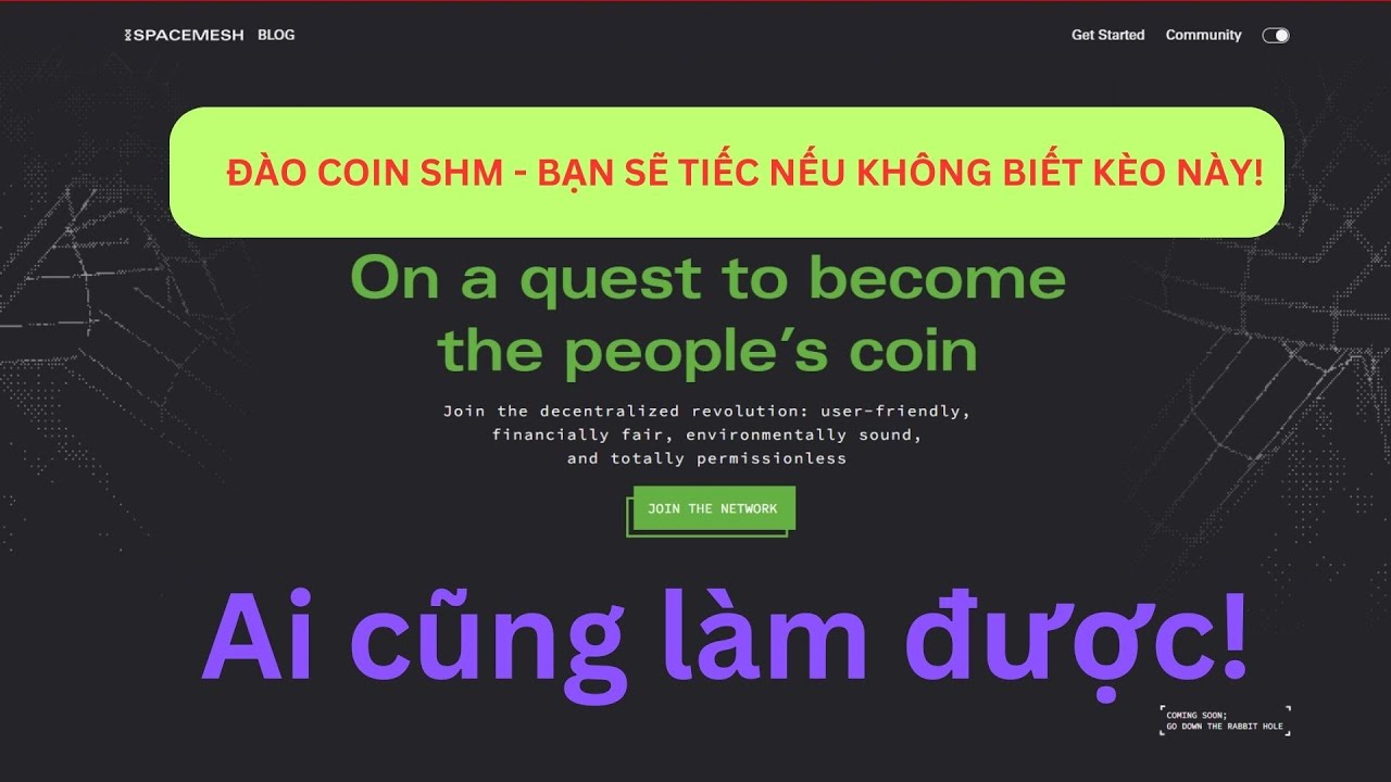 Hướng Dẫn Đào Coin Space Mesh - SHM Coin - Dự án Raise Được 23 Triệu Đô ...