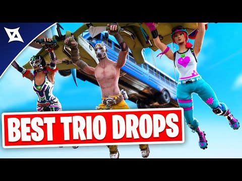 Best Trio Drop Spots | Competitive Fortnite - YouTube