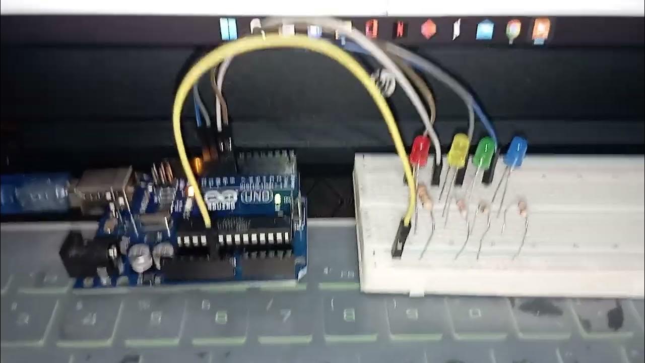 comunicación serial LabVIEW y Arduino encendido de led - YouTube