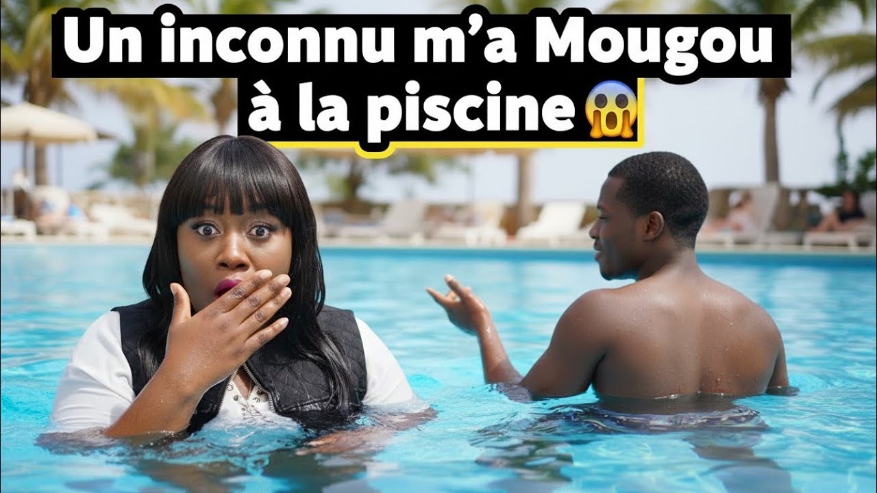 Un inconnu me Mougou dans la piscine - YouTube