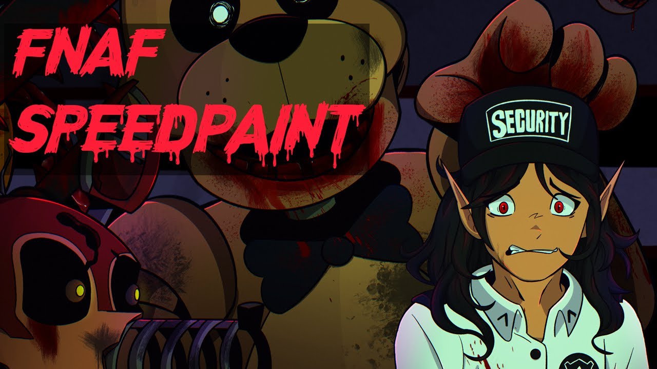FNAF Commission [Speedpaint] - YouTube