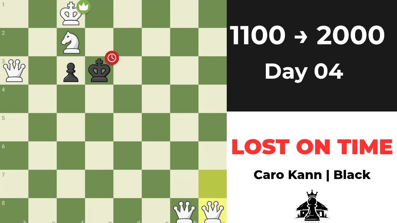 This Is Why Time Management Matters | Caro-Kann | Day 04 - YouTube