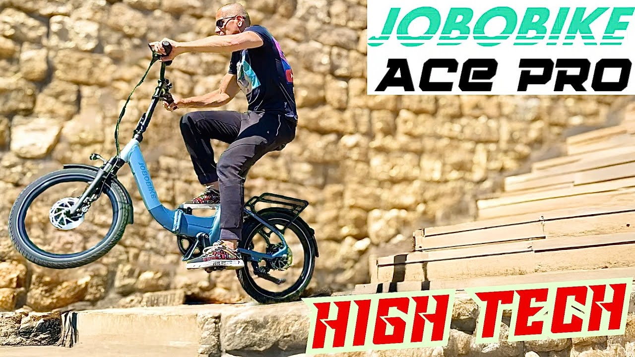 JOBOBIKE ACE PRO - SUPER HIGH TECH E_BIKE - FULL TEST - YouTube
