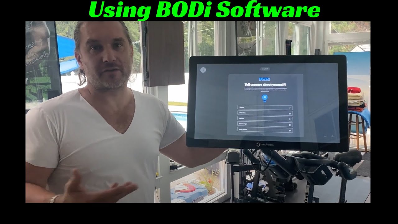 Update software on myx fitness bike to BODi from Openfit system part #2 ...