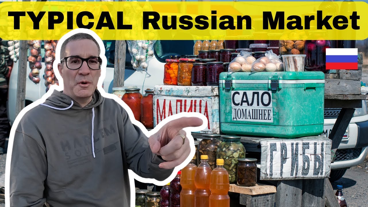 Typical Russian Wholesale Goods Market - Aleksei Takes Me Shopping ...