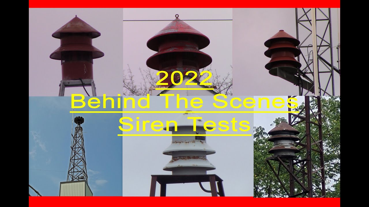 Behind The Scenes Siren Tests 2022 - YouTube