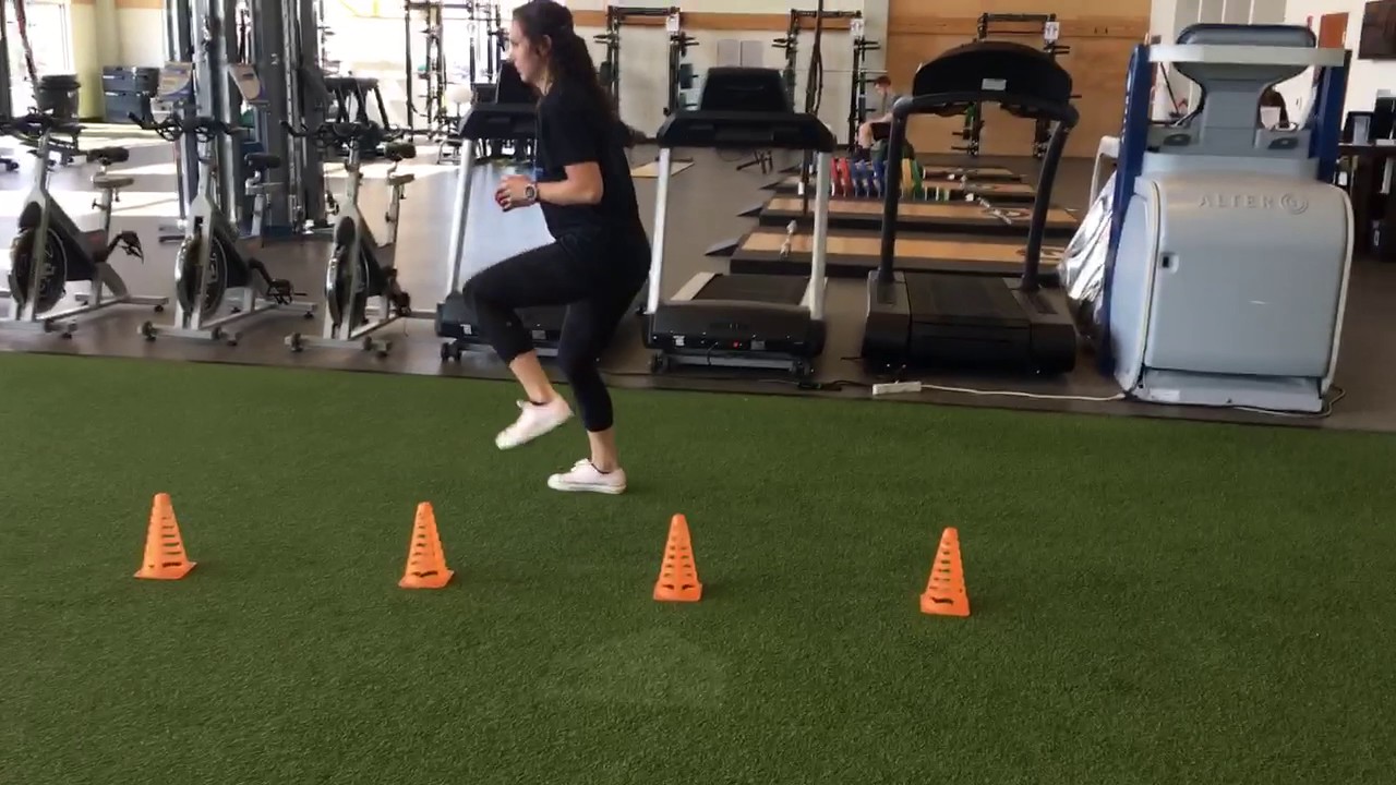 5 Cone Shuffle Weave - YouTube