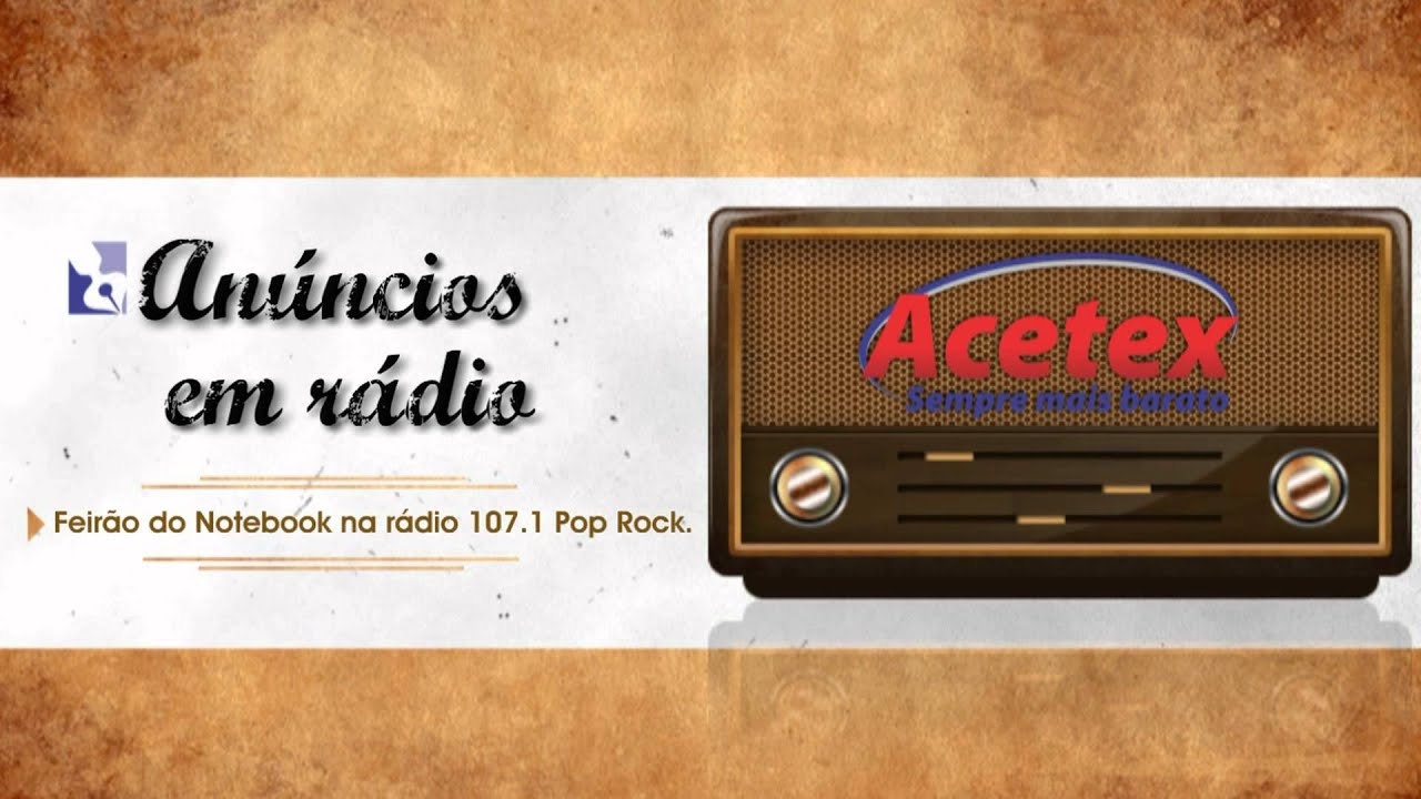 Comercial Acetex [Áudio] - YouTube