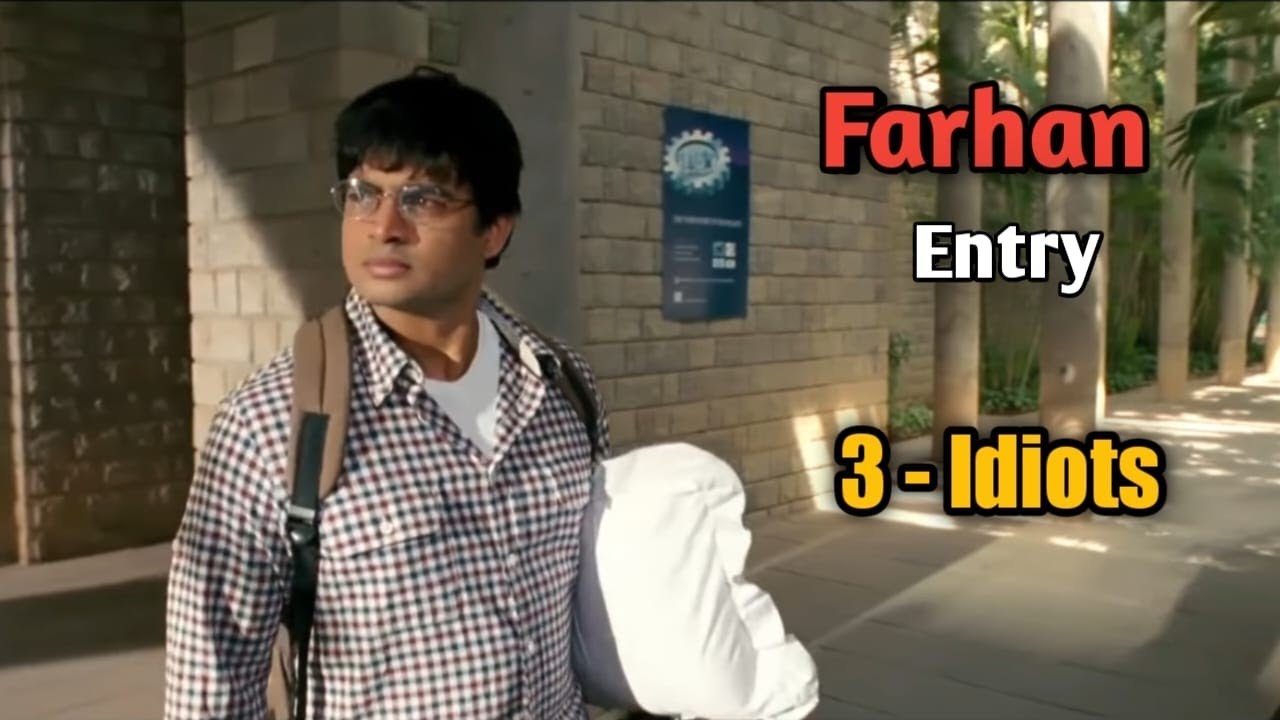 Farahan Entry In Engeneering College 🔥🔥//3idiots// #3idiots #rancho # ...