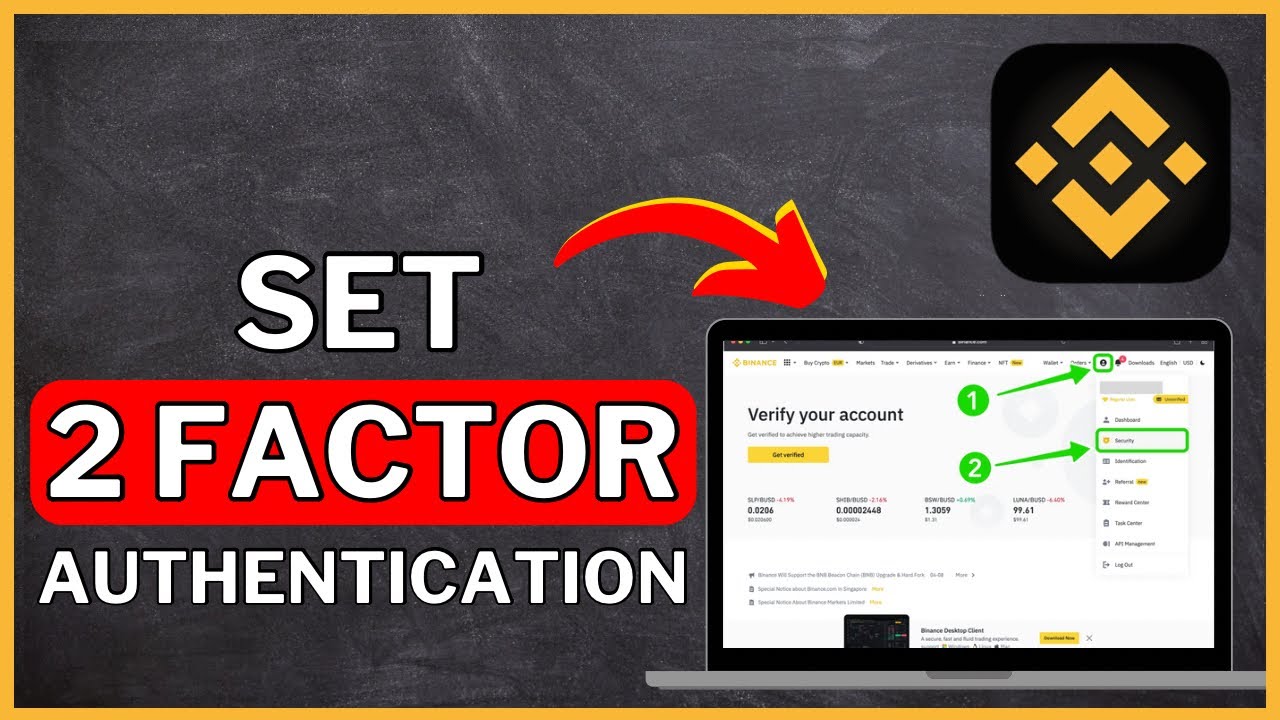 How to Set Two Factor Authentication on Binance | Binance Tutorial ...