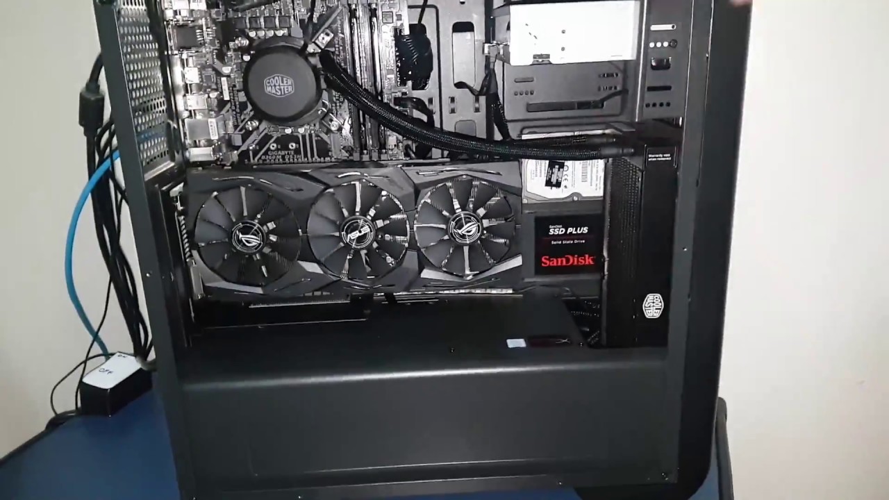 Instalação - #0002 - Instalando a Placa de video GTX 1070 Strix na ...