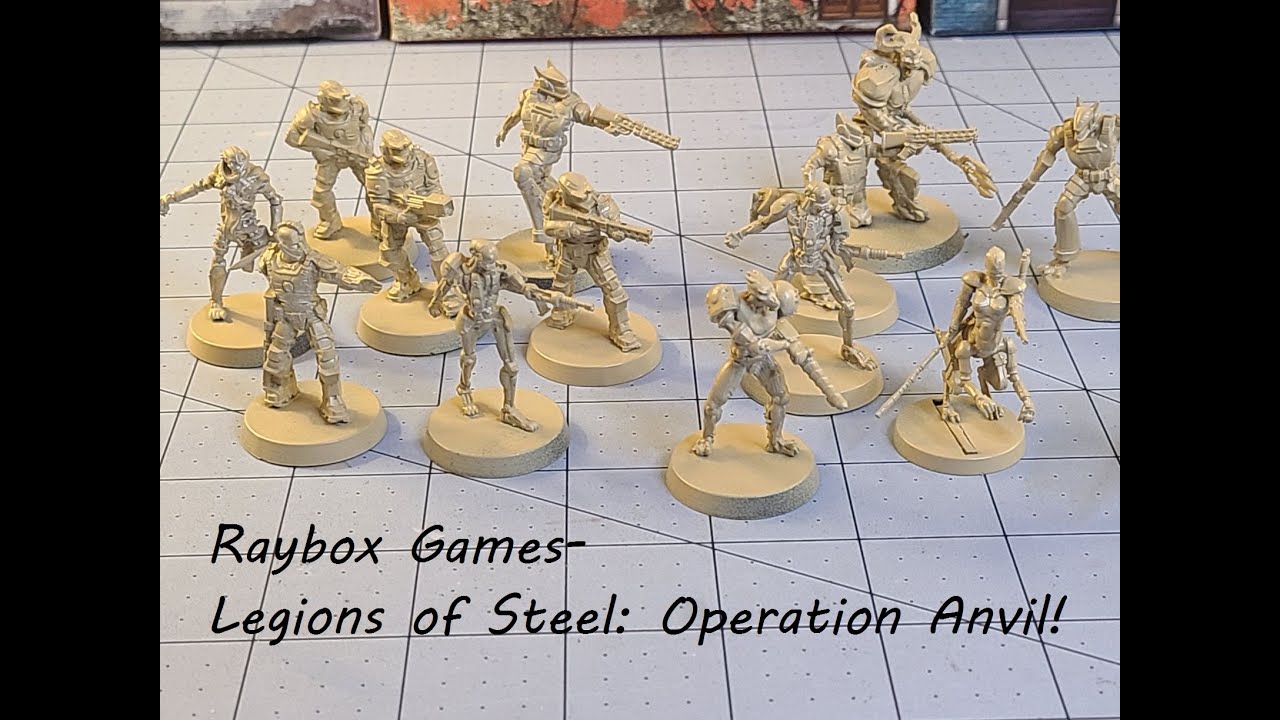 Raybox Games: A closer look at the Legions of Steel: Operation Anvil ...