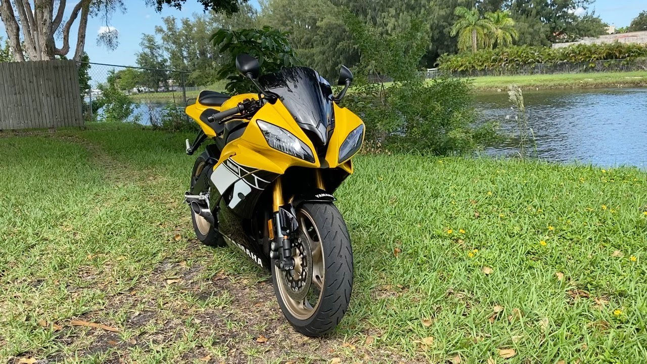 2016 YAMAHA YZF-R6 WALKAROUND VIDEO - YouTube