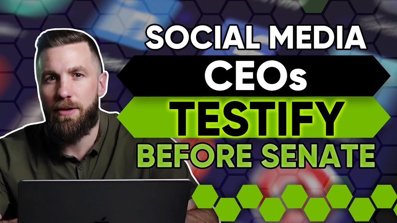 Social Media CEOs in the hot seat during Senate Testimony - Hearing ...