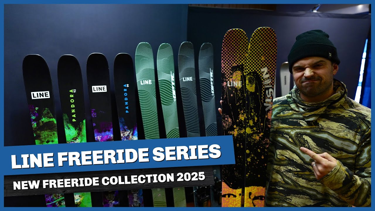 New skis from Line – Freeride Series (2025) - YouTube