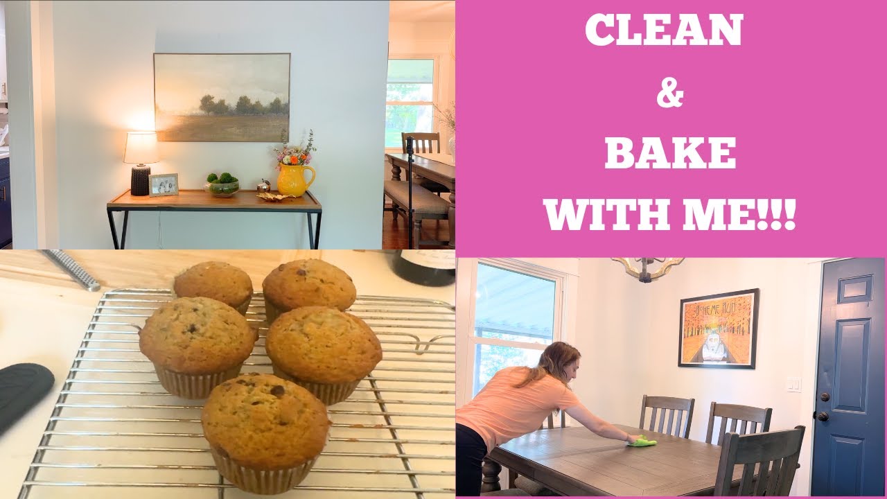 CLEAN AND DECORATE WITH ME! BAKING INSPO HOMEMAKING INSPO 2024 - YouTube