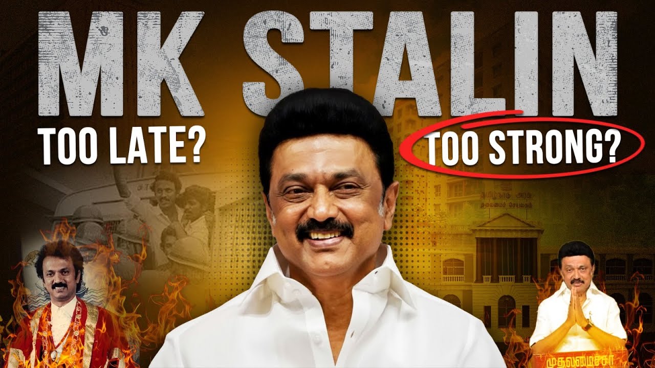 MK Stalin Shocking History - DMK President at 65, CM at 68 - YouTube