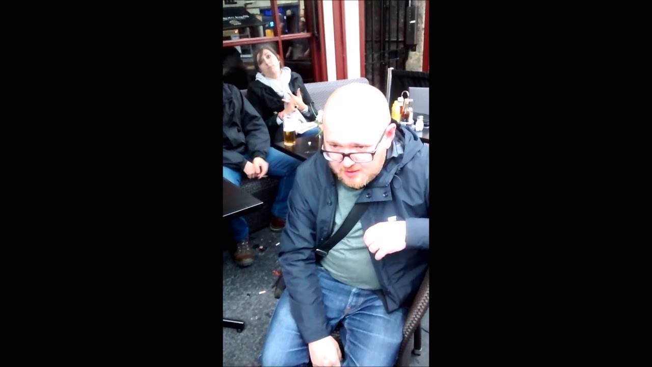 A piggy back 'n' Tabasco! Drunk friends in Edinburgh. - YouTube