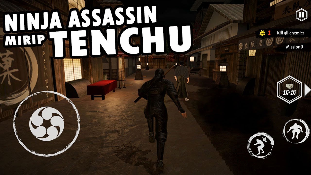 SERIUS ASIK!!! NINJA ASSASSIN - STEALTH GAME, GAME NINJA TERBAIK DI ...