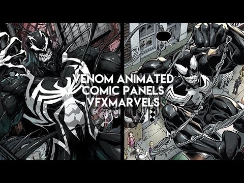Venom animated comic panels - YouTube