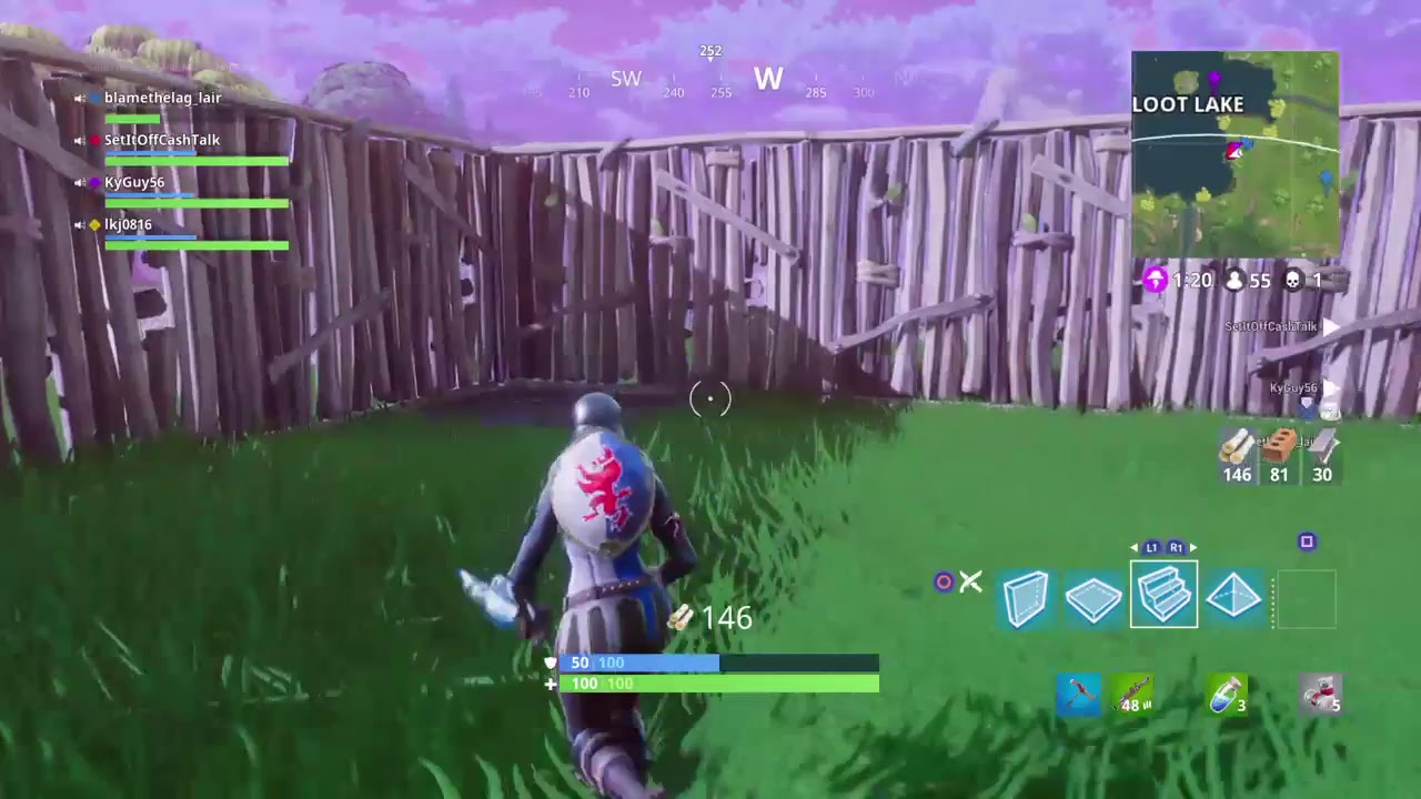 Loot lake house base building - YouTube