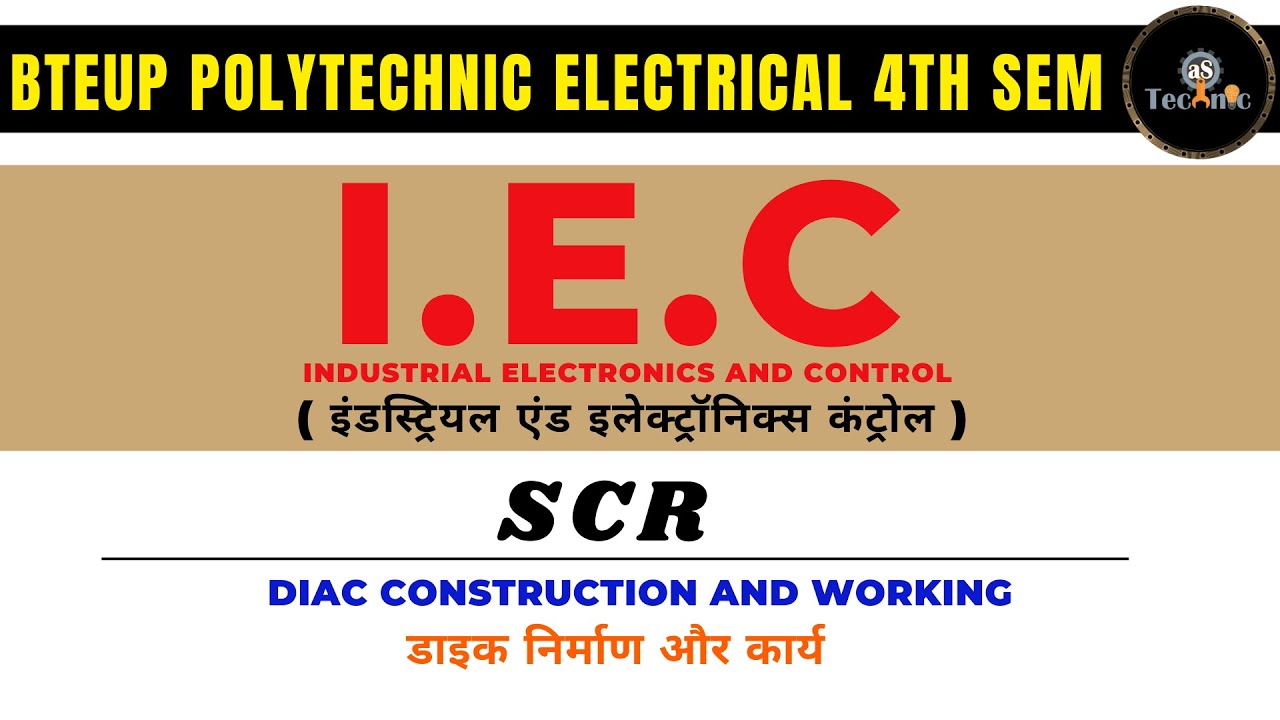 #4 diac Construction and Working | I.E.C |ELECTRICAL 4TH sem AS TECHNIC ...