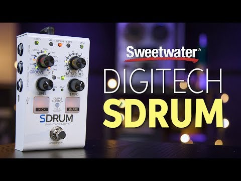 DigiTech SDRUM Auto-drummer Pedal Review