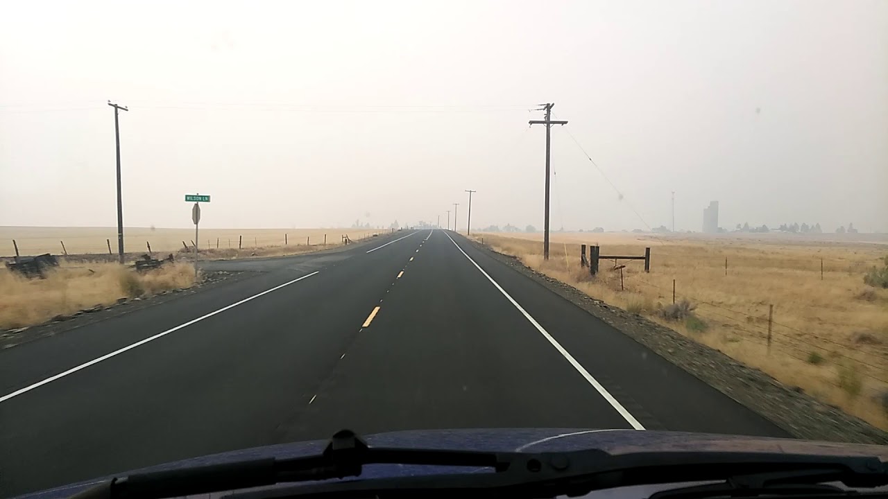 Oregon US-97 into Yakima Washington - YouTube