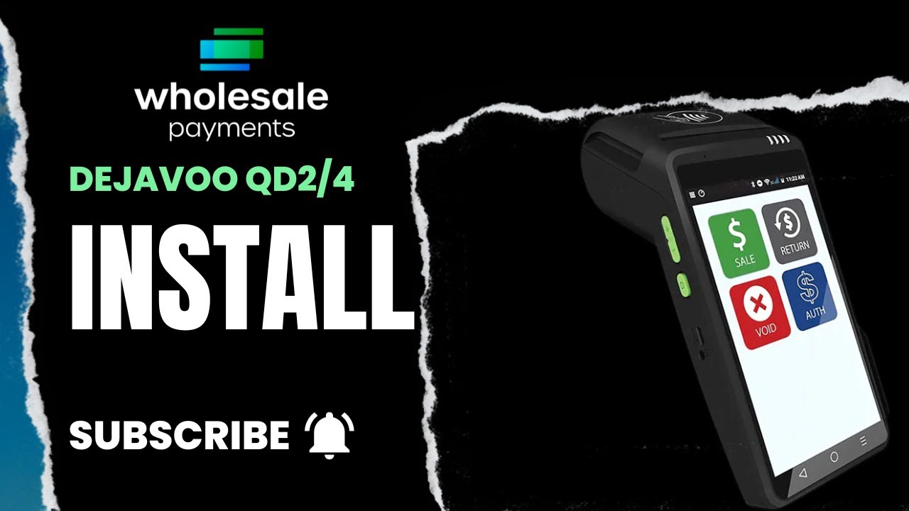 Dejavoo QD2/4 Install - YouTube
