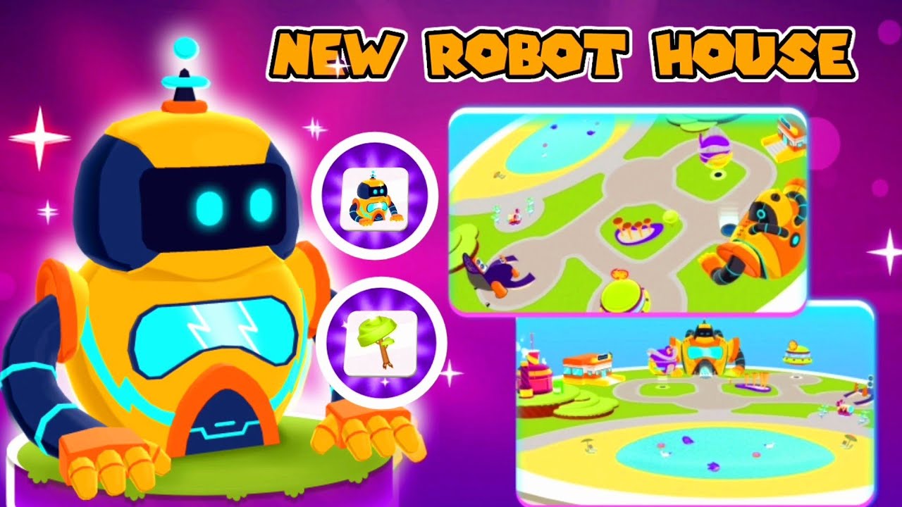 PK XD New Robot House!!! A House Full Of Nostalgia and Old Memories. (zero gravity) - YouTube