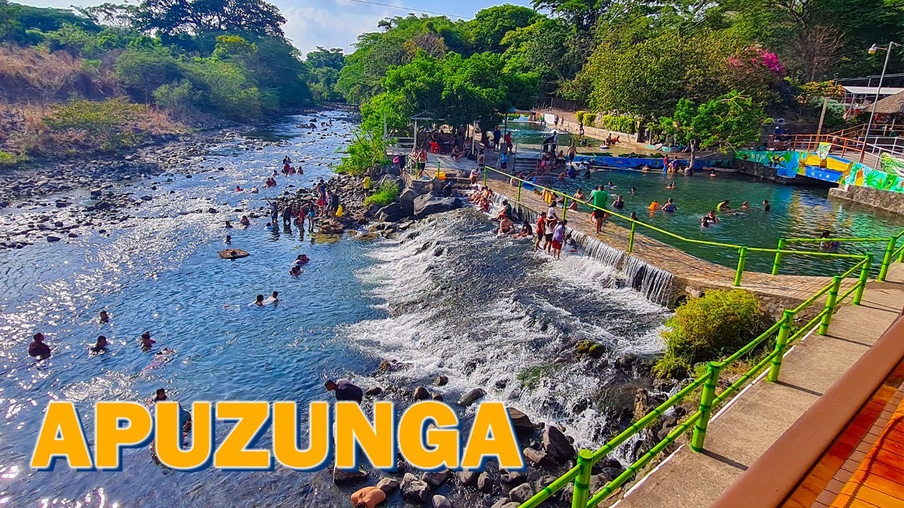 RIO GUAJOYO Y PARQUE ACUATICO APUZUNGA EN METAPAN, Steeb tubo un ...