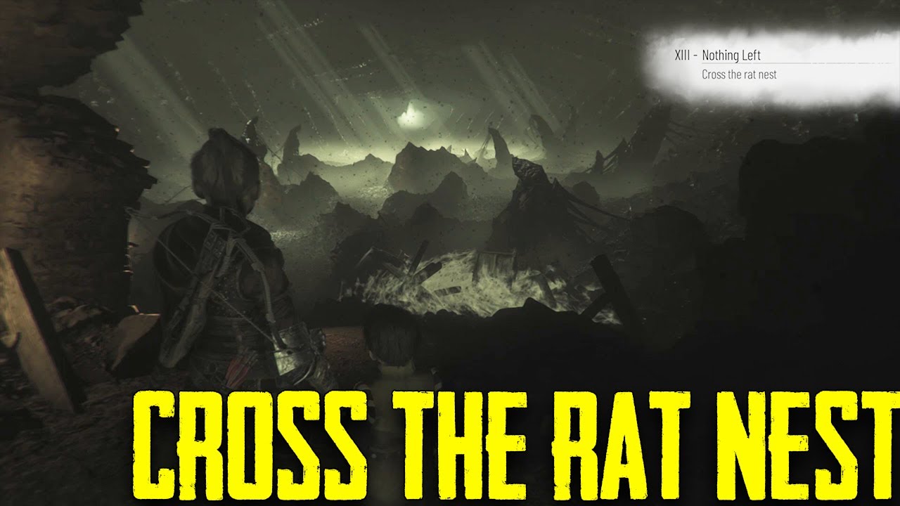A Plague Tale: Requiem | Cross the rat nest | Nothing left | Chapter 13 Gameplay - YouTube