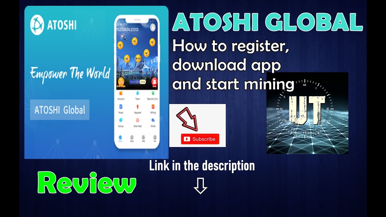 ATOSHI GLOBAL Review | How to signup and start mining ATOS | Free App ...