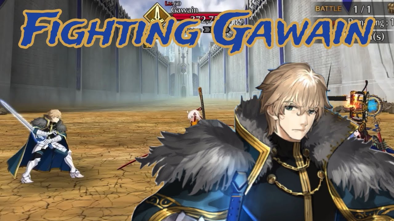 [FGO] Facing Off Against Gawain | Fate/Grand Order Playthrough - Camelot Singularity - YouTube