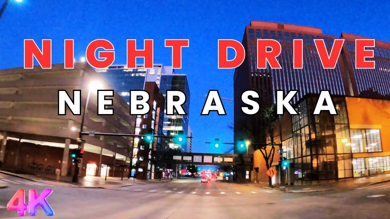 Drive Tour 4K | Council Bluffs, Iowa to Omaha, Nebraska | 4k Highway ...