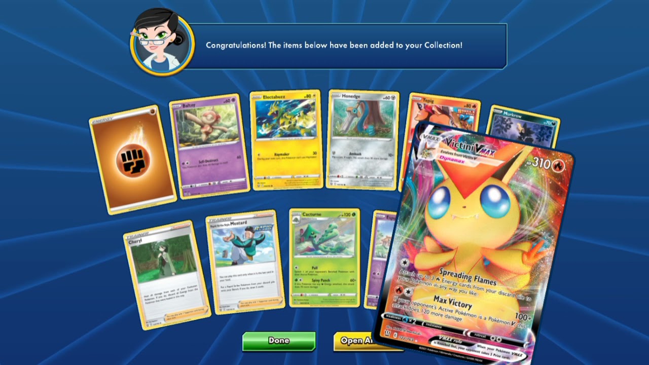 Pokemon tcg virtual packs - YouTube