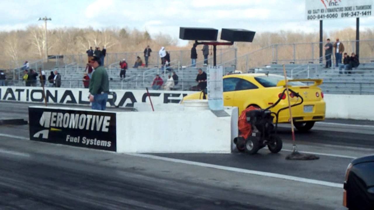 2009 Cobalt SS TC 1/4 MILE - YouTube