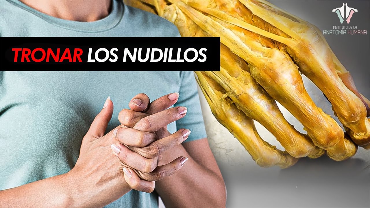 ¿Qué tan dañino es hacer "tronarse" los nudillos? - YouTube