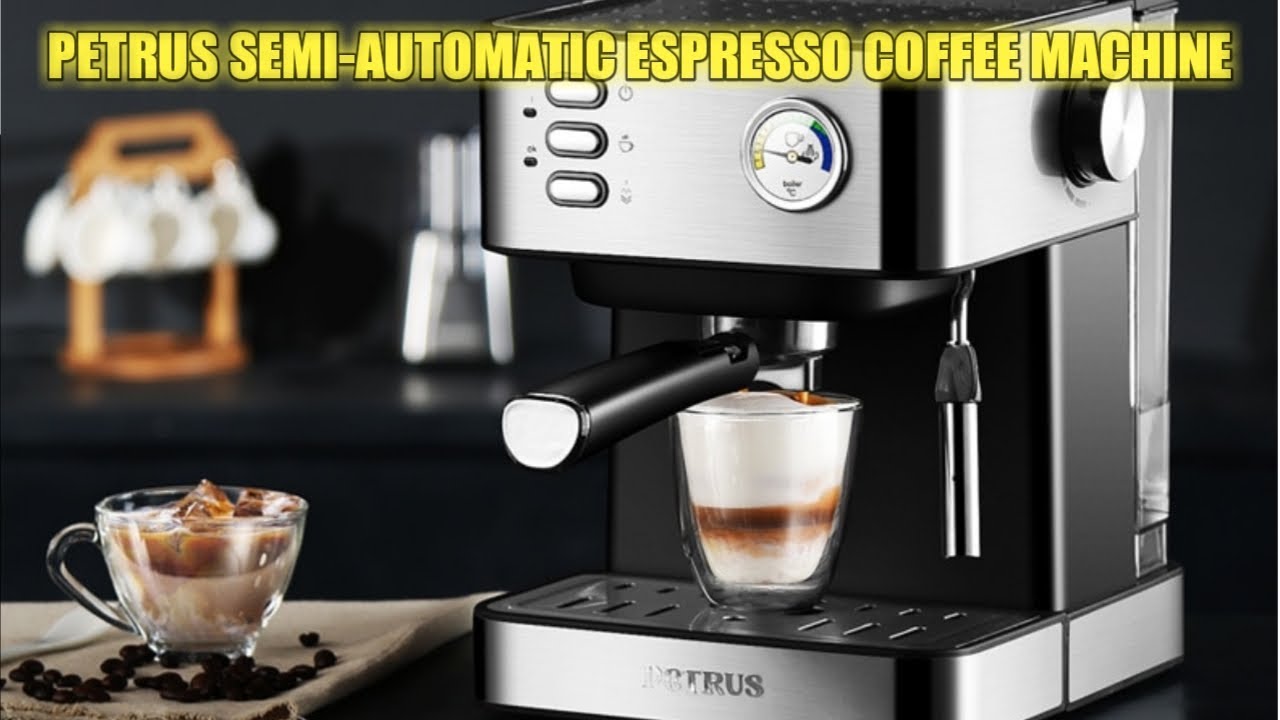 ONLY $100 Petrus Espresso Coffee Machine Review: A Top Quality, User ...