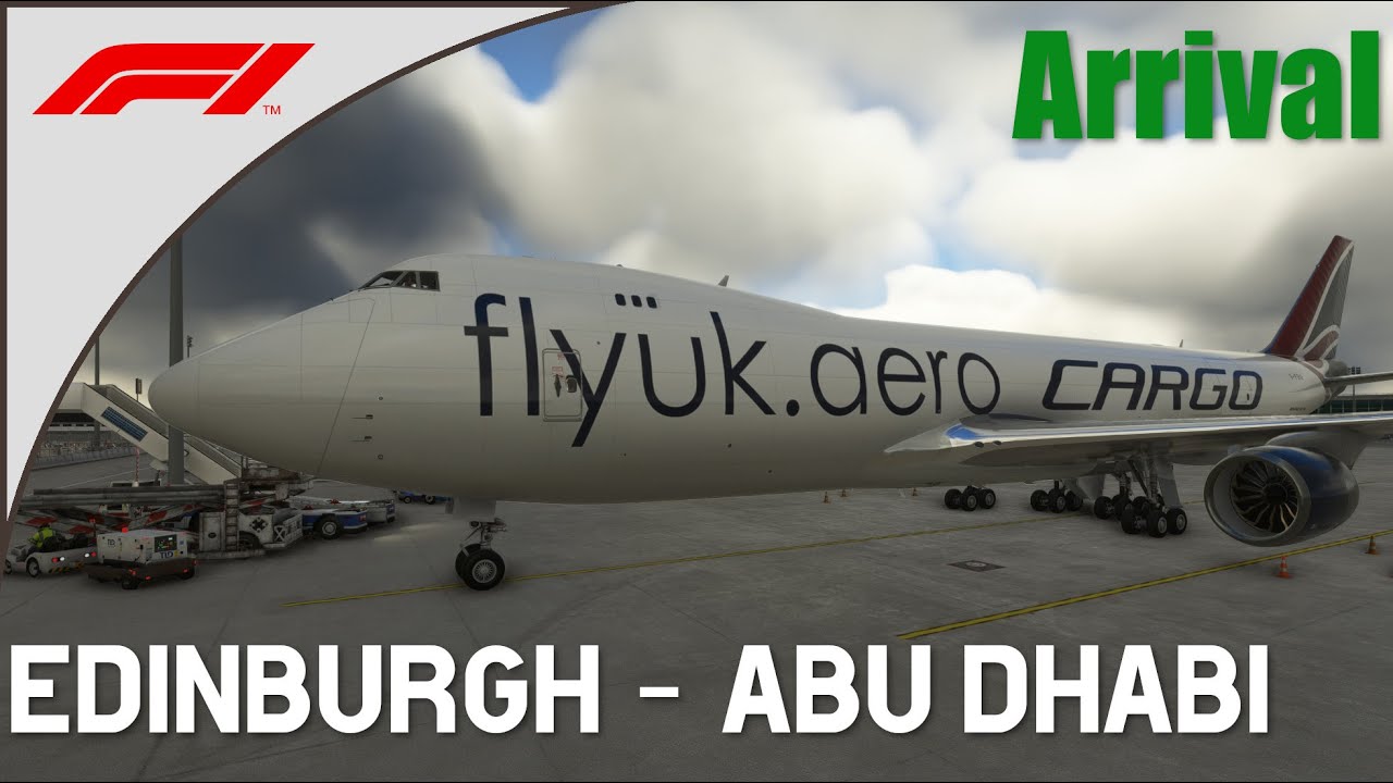 2023 F1 Season Cargo Operations | Edinburgh (EHPH) to Abu Dhabi (OMAA ...