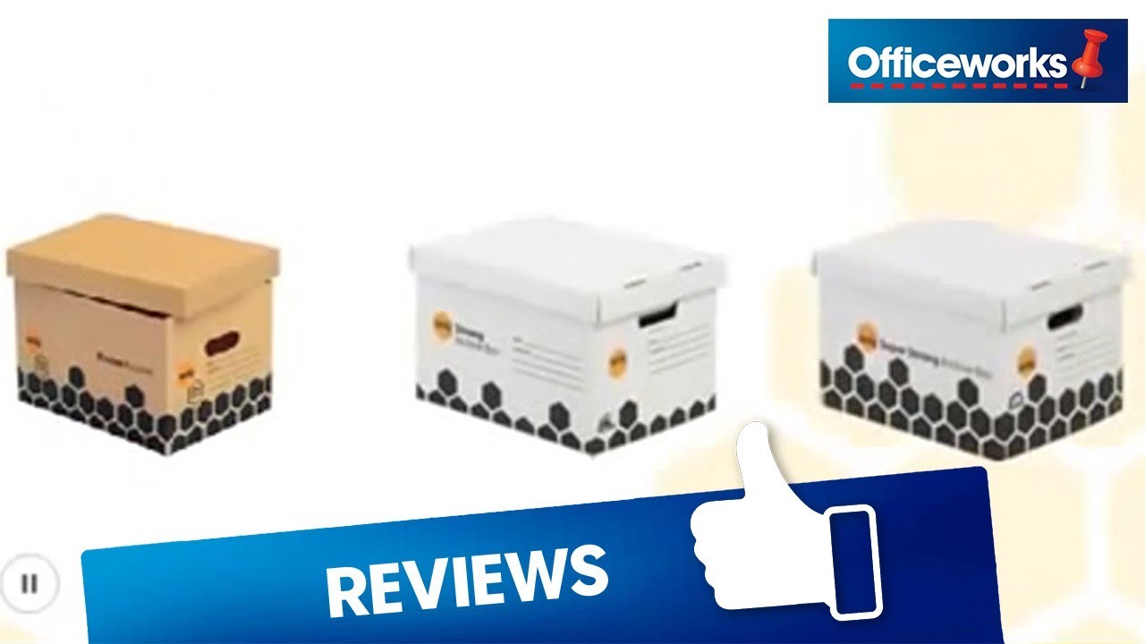 Marbig Archive Boxes - YouTube