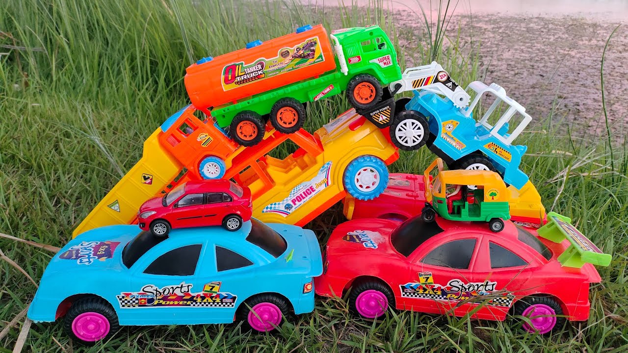 Tractor Toy Assemble and unboxing video 🚗🚕🚒 | Khelone wale toy assemble ...