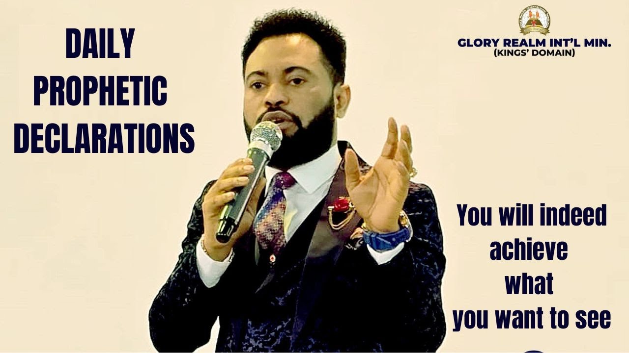 Daily Prophetic Declarations... - YouTube